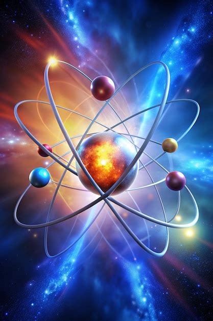 Premium Photo Bohr Model Of Carbon Atom Atomic Structure Visualization