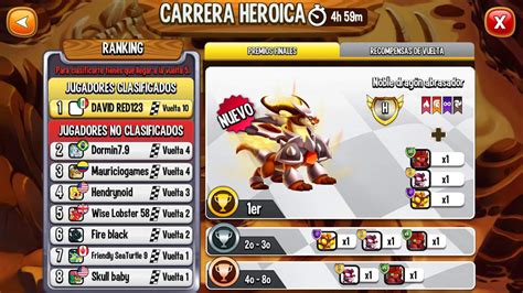 Carrera Heroica Finales De Horas Dragon City Amino
