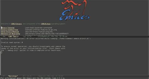 Weird Errors On Emacs Startup Invalid Read Syntax Then Void Variable