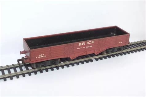 Railway Model Hornby Dublo 32050 50 T Bogie Brick Wagon Oo 3 Rail Red Chassis Eur 357 Picclick It