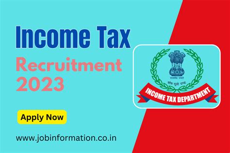 Income Tax Recruitment 2023 For Registrar Post Check Age Salary
