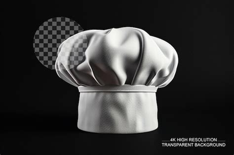 Premium Psd Chef Hat Mockups White Baker Toque Realistic Design On