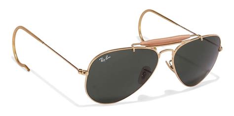 Lentes Ray Ban Outdoorsman Cola De Rata Dorado G Original