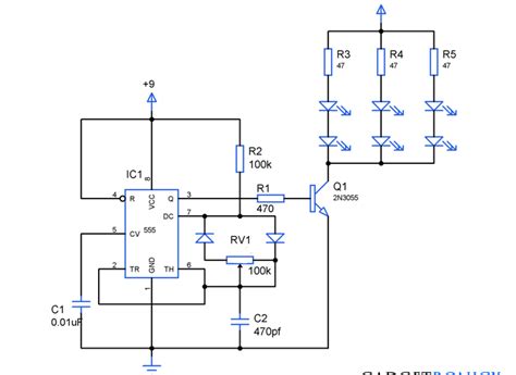 LED Circuits Archives Gadgetronicx