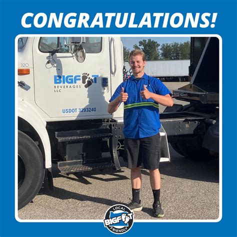 Bigfoot Beverages On Linkedin Congratulations To Troy Massey From Our