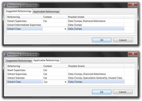 Quick Fix Mechanism Manually Defined Refactorings Top And Actually Download Scientific