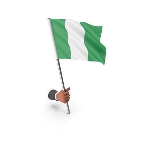 Nigeria Hand Hold Flag Png Images And Psds For Download Pixelsquid