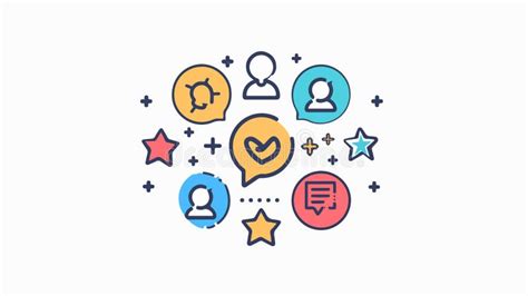 Professional Feedback Loop Icon For Effective Communication And