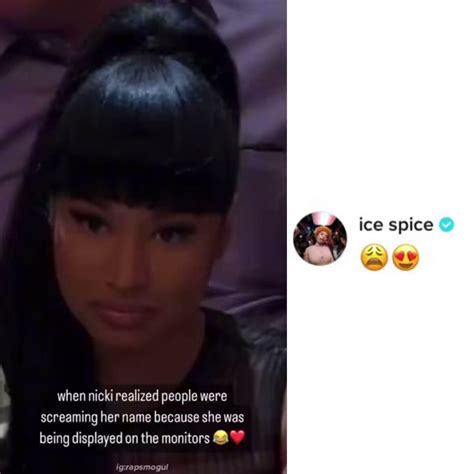 Rap Alert On Twitter Icespicee Shows Love To Nickiminaj Under A