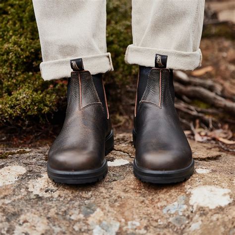 Blundstone Adults Boots 2440 Vintage Brown Brush Off Leather Classics