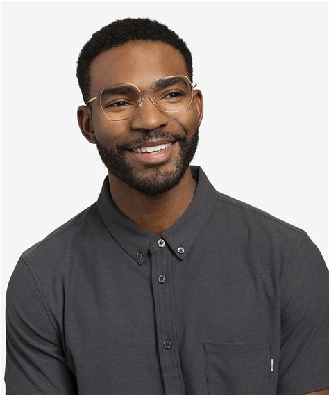Holistic Square Rose Gold Full Rim Eyeglasses Eyebuydirect