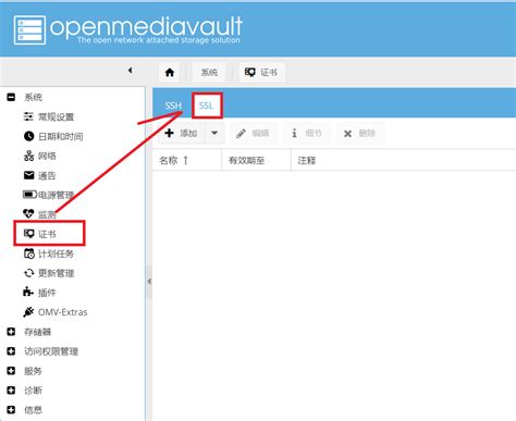 OpenMediaVault 进阶配置一 启用 SSL TLS Yogile 博客园