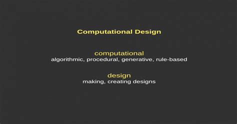 pdf computational design mit opencourseware · 2019 08 15 · history