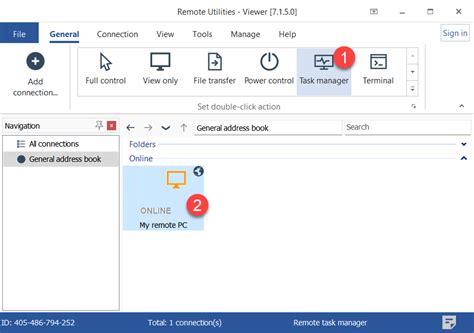 Task Manager Remote Utilities
