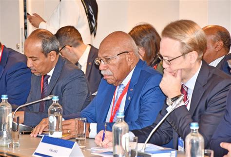 Pm Rabuka Power Houses Of The World Need To Commit To Regional