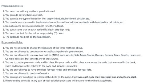 Solved Long Integer Addition For This Assignment You Are To