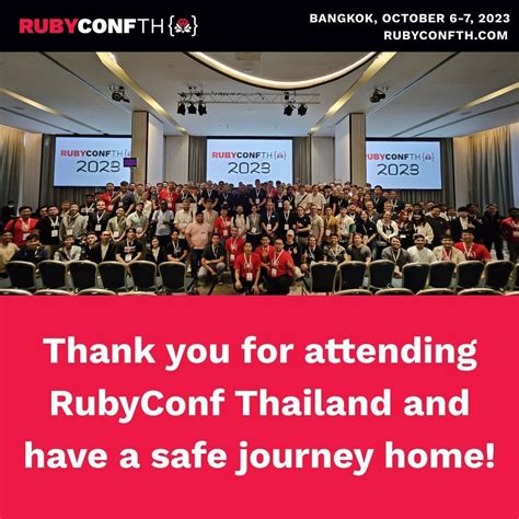 Bangkokrb On Linkedin Rubyconfth Ruby