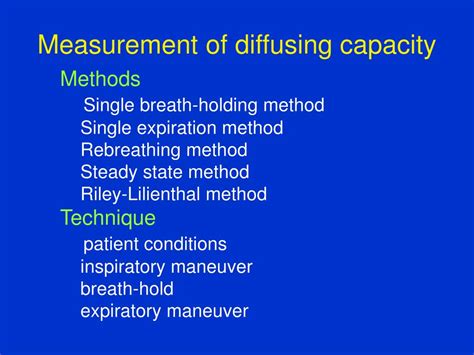 PPT DM Seminar Diffusion Capacity Puneet Malhotra Dept Of Pulmonary Medicine PGIMER
