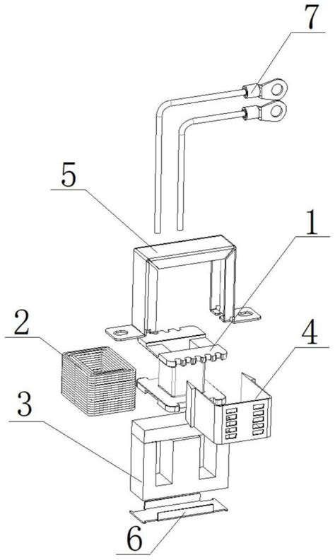 铁桥电抗器绝缘结构的制作方法