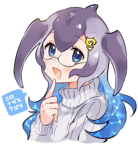Safebooru 1girl D Anchor Hair Ornament Blowhole Blue Eyes Blue Hair