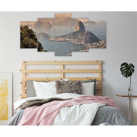 Quadro Decorativo Sala Quarto Escritório Paisagem Rio Elo7