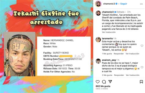 Tekashi es arrestado y Yailin La Más Viral no le perdona ni la burla