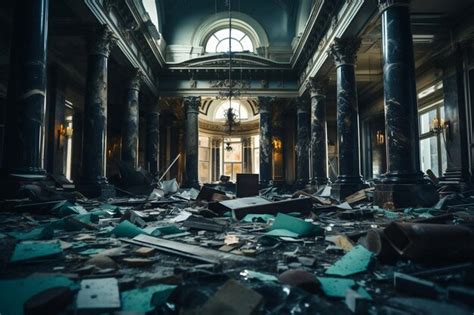 Premium Ai Image Financial Crash Market Crash Financial Collapse Generative Ai