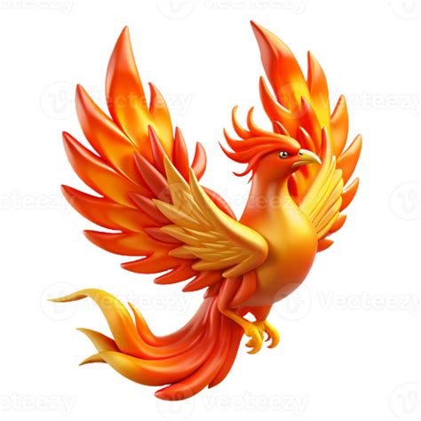Wonderful Creative A Majestic Phoenix Rising From Flames V Professional