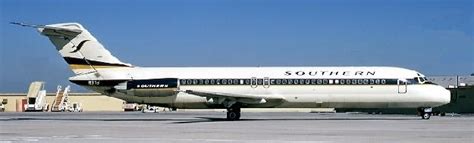 Dc 9 Passenger Jet Airplane Model Project