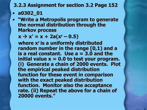 Ppt Pseudorandom Number Generators And The Metropolis Algorithm