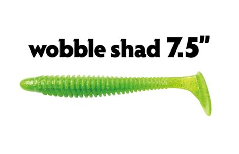 Noike Wobble Shad 7.5" - FishCandy | Ready To Fish - 100% J.D.M. Craw