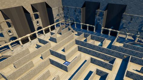 The Labyrinth 9420 3247 5931 By Dercrebking Fortnite Creative Map