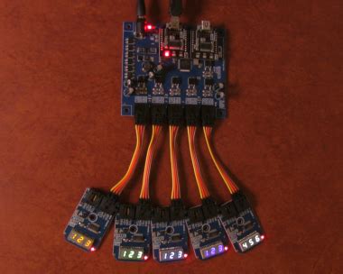 Dual USB To 5 Port I2C Bridge Adapter 100KHz For AnyI2C Software Windows Platform FTDI FT232RL