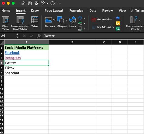 How To Insert A Hyperlink In Excel Easy Methods