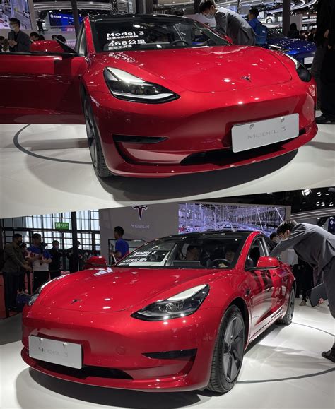 特斯拉model3表现不佳，上海车展5款热门纯电动车漆面厚度大比拼