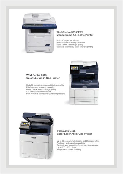 Xerox Cadreprographics Llcbrochurepdf