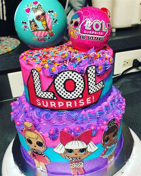Lol Surprise Birthday Cake
