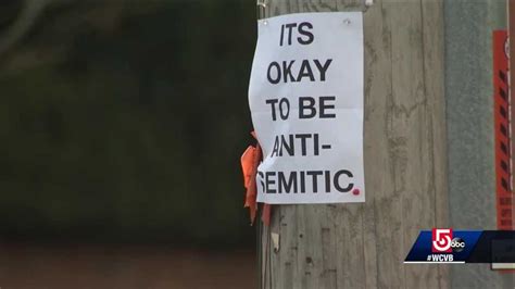 Anti Semitic Signs Posted In Vermont