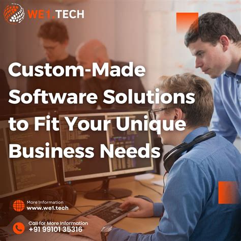 we1 tech it service provider on linkedin we1tech customsoftwaresolutions