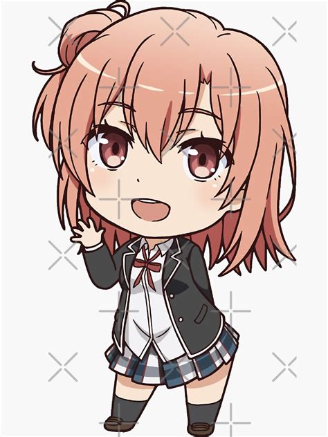 Yui Yuigahama Sticker For Sale By Bleachyboi Redbubble