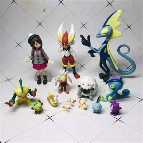 Hot Original Pokemon Scale World Gloria Inteleon Grookey Sobble Anime