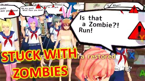 School Girls Simulator I Trapped Everyone In Onsen With Zombies Youtube