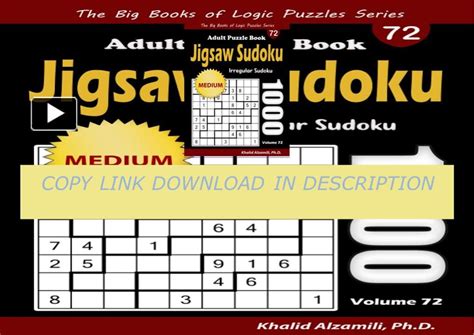 ppt download pdf jigsaw sudoku adult puzzle book 1000 medium