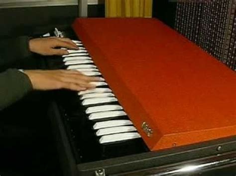 Vox Continental Organ 301e2 Demo Organ69 Vox Organs Demo