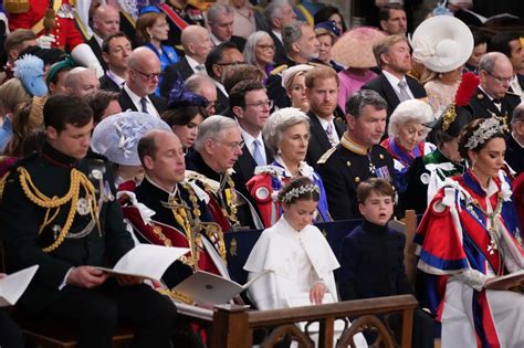 See Prince Harry Side Eye William At Coronation Did Harry Kate And