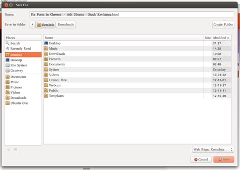 Fix Fonts In Chrome Ask Ubuntu