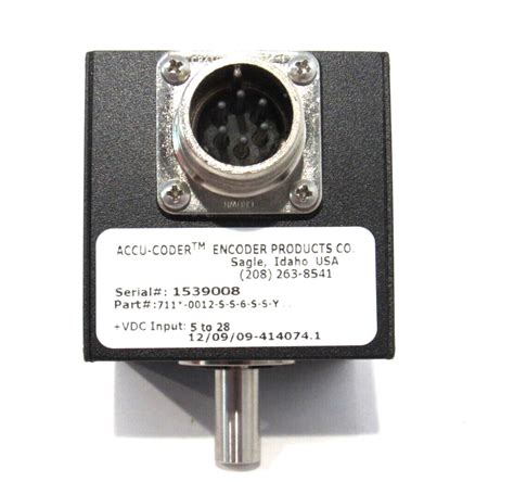 New Encoder Products 711 0012 S S 6 S S Y Encoder 7110012ss6ssy Sb
