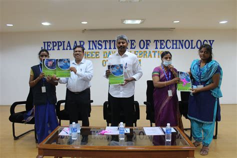 Ieee Day Celebration Jeppiaar Institute Of Technology