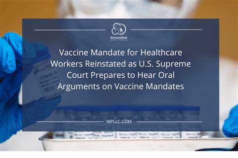 Vaccine Mandate For Healthcare Workers Reinstated As Us Supreme Court