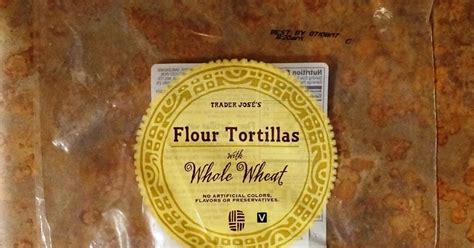 exploring trader joe s trader joe s flour tortillas with whole wheat